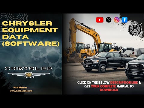 Chrysler Equipment - DATA (SOFTWARE)