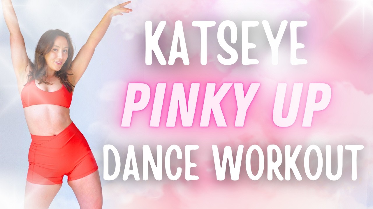 PINKY UP KATSEYE DANCE WORKOUT | Full Body Dance Cardio | Fun , Burn Cals | K-POP dance hits