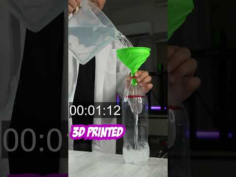 3D Printed Funnel vs Real