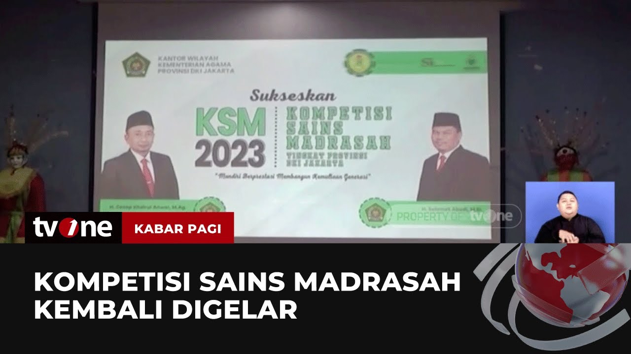 Kompetisi Sains Pelajar kembali Digelar, Acara Diikuti Ratusan Siswa | Kabar Pagi tvOne