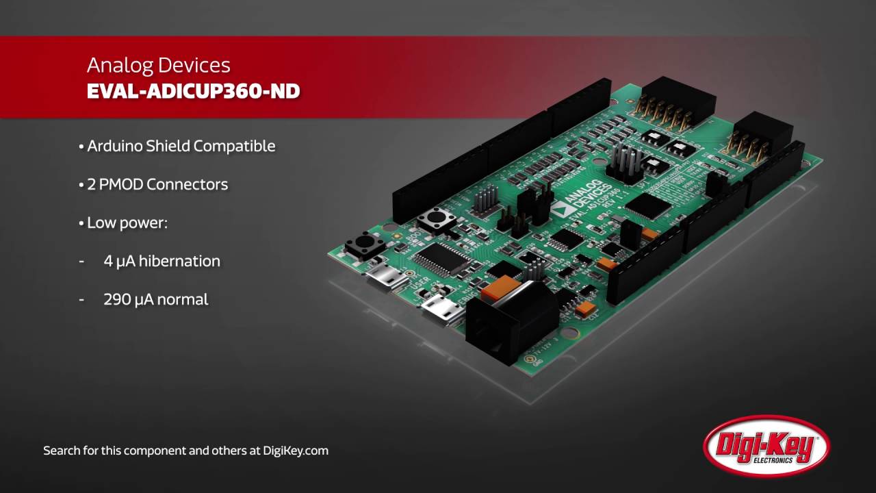 Analog Devices EVAL-ADICUP360 Development Board  | Digi-Key Daily