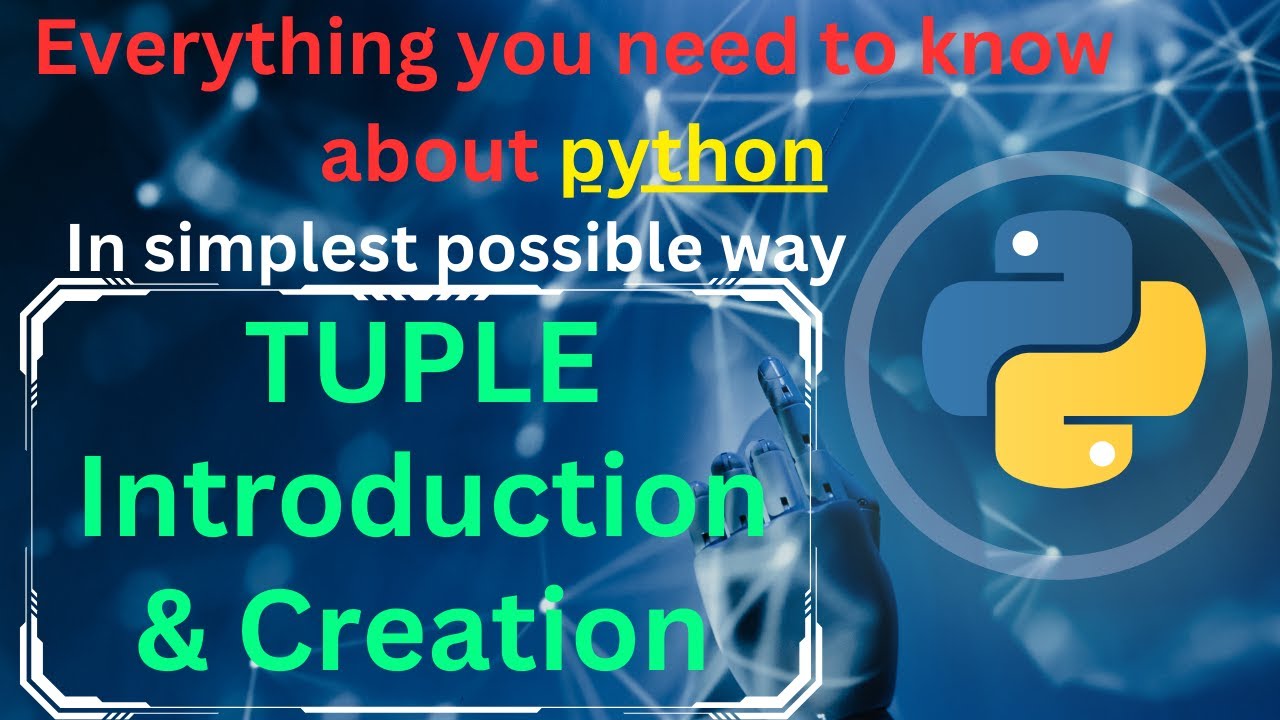 Python Tuple Introduction and Creation | #tuple #tuples #pythonforbeginners  #pythonfullcourse