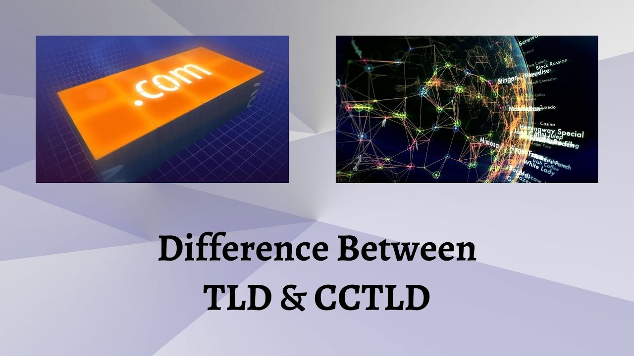 Difference Between TLD and CCTLD | TLD vs CCTLD: What's the Difference | TLD and CCTLD Difference