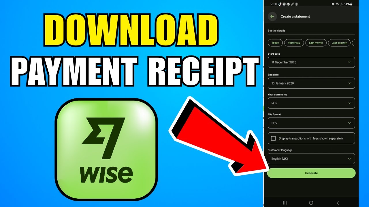 How To Download Wise Transfer Payment Receipt (2026) (Complete Guide)