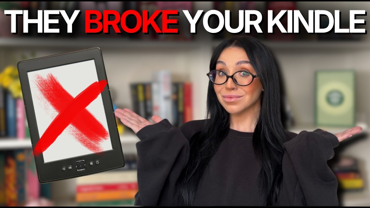 Amazon is BREAKING Your Kindle on Purpose 🚨 | 2 Million Readers Affected 📚
