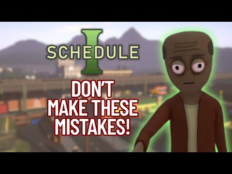 Schedule 1 - Tips and Tricks For New Players | Schedule 1 Tips & Tricks