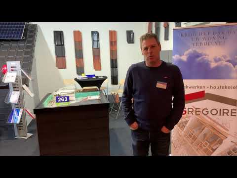 Dakwerken Gregoire op Bouwinnovatie 2019