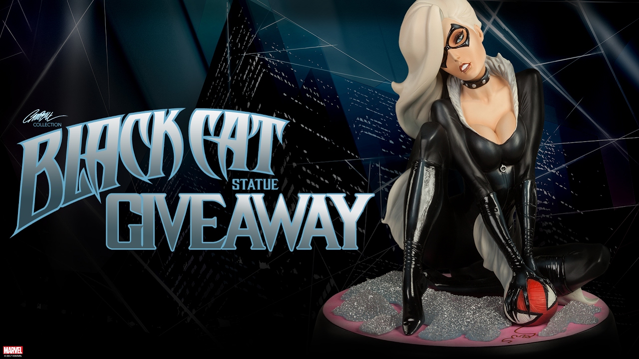 Black Cat Statue from Marvel Giveaway!