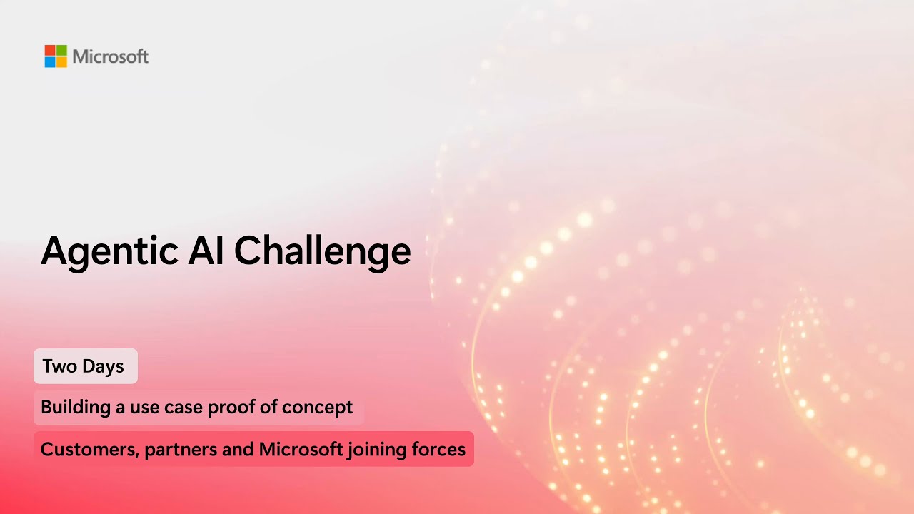 Agentic AI Hackathon - Aftermovie