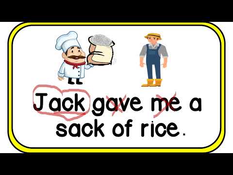 Reading '#ack' word family in sentences and #decoding #sight words