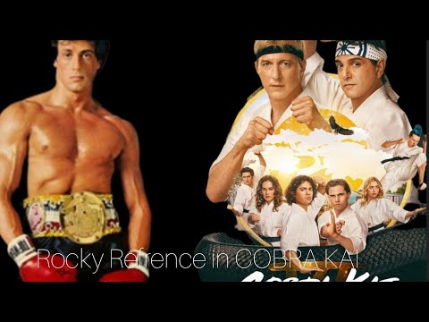 Every Rocky refrence in Cobra kai(spoilers for Rocky saga and Karate kid saga)
