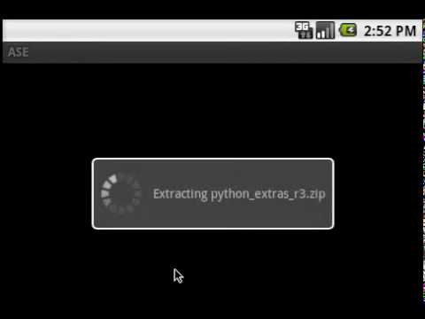 SL4A Video Help: Installing a New Interpreter