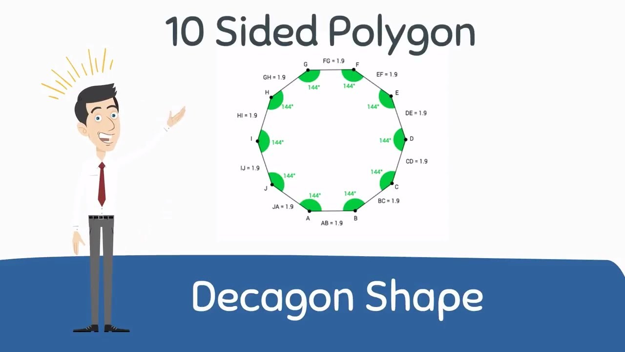 Decagon Shape | Polygon Shape |