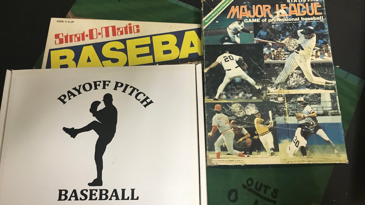 Making your own baseball simulation board game.