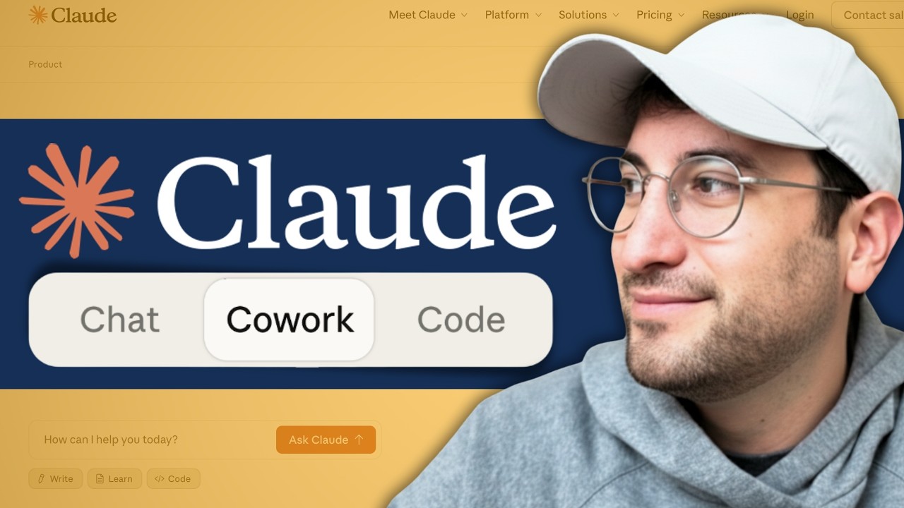 Claude Desktop explained simply in 7 minutes (chat vs cowork vs code)