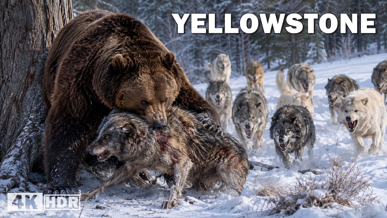 EXTREME YELLOWSTONE | Survival Secrets in the Frozen Winter | Nature Animal Documentary