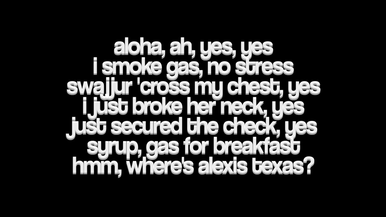 10k.Caash - Aloha ft. G.U.N. (Lyrics)
