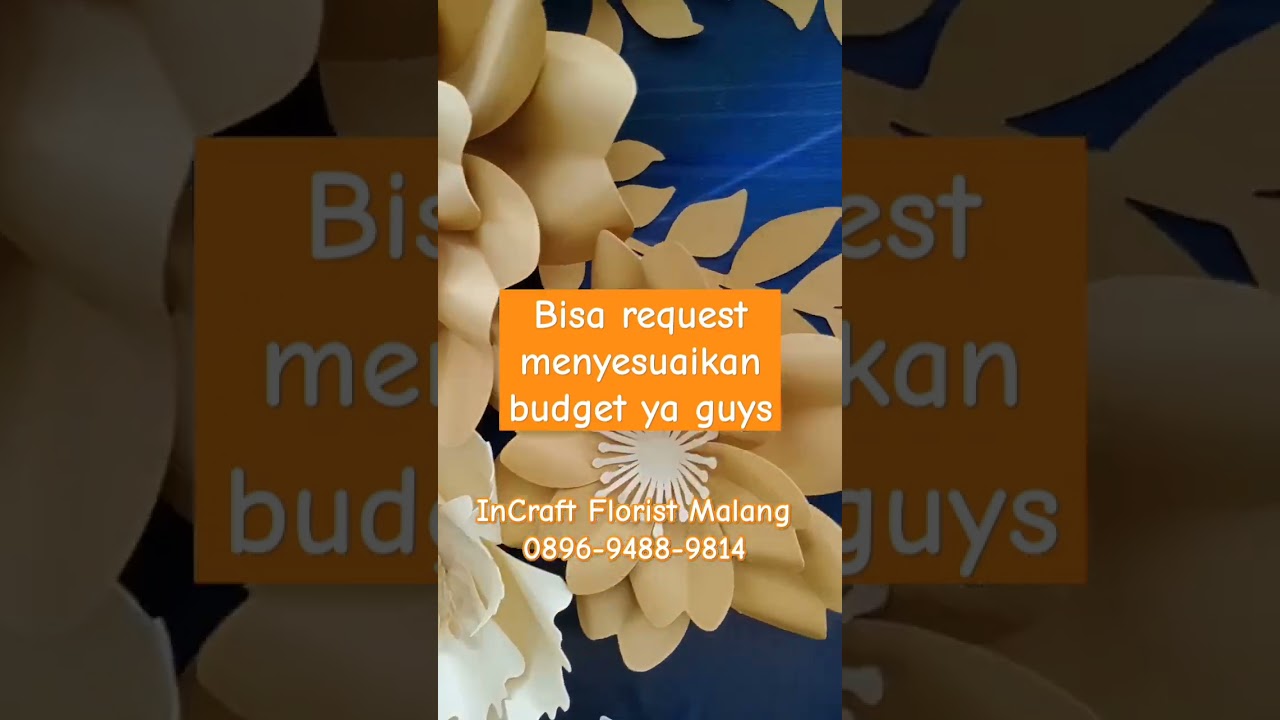 Karangan Bunga Papan Kertas, harga Mulai 225K, #papanucapanmalang #bungakertas #paperflower #florist