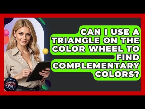 Can I Use A Triangle On The Color Wheel To Find Complementary Colors? - Graphic Design Nerd