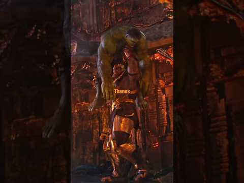 Why couldn't Hulk beat Thanos? #shorts