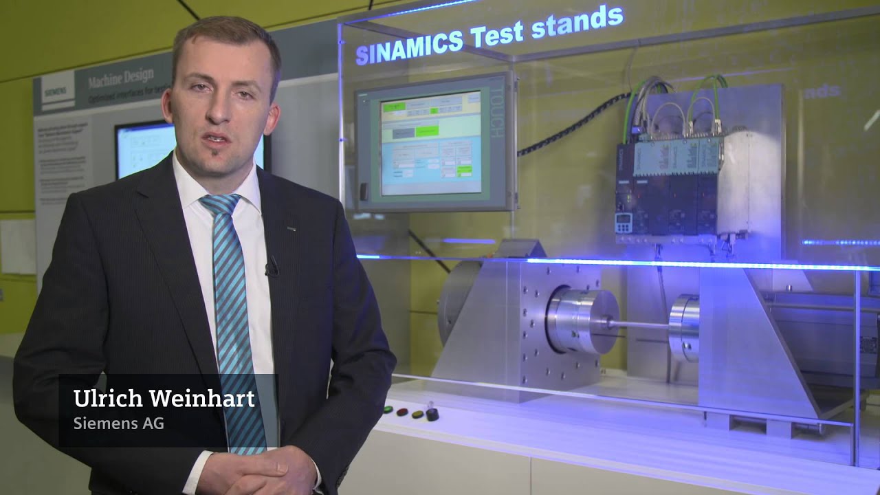 More efficient test stands - added value using Siemens drives