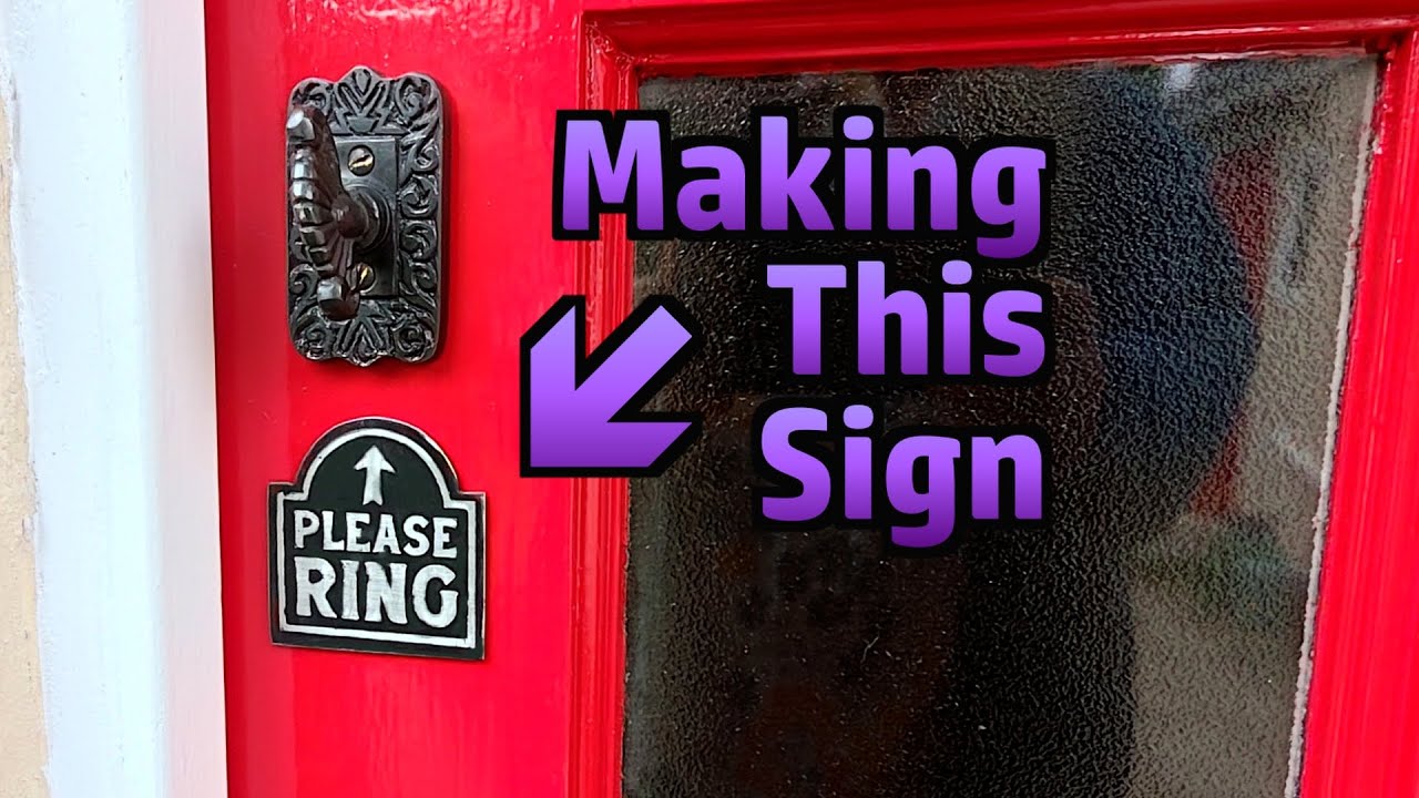 Etching Aluminium to Make a Small Sign