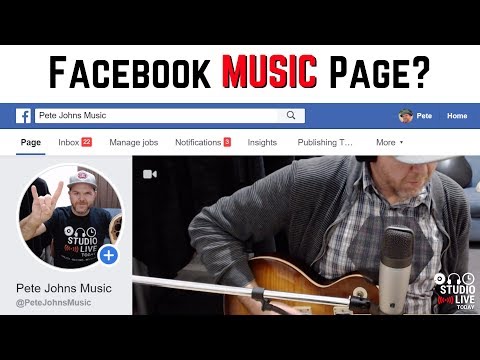 How to create a Facebook Music page
