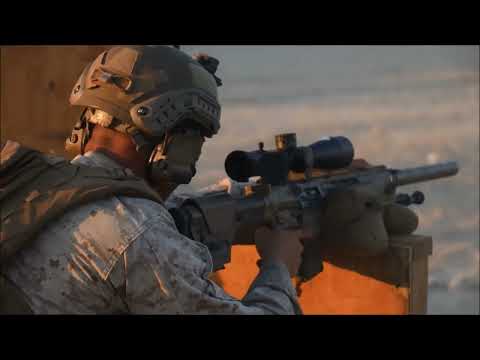 Marine Designated Marksmen Engage Targets at Twentynine Palms