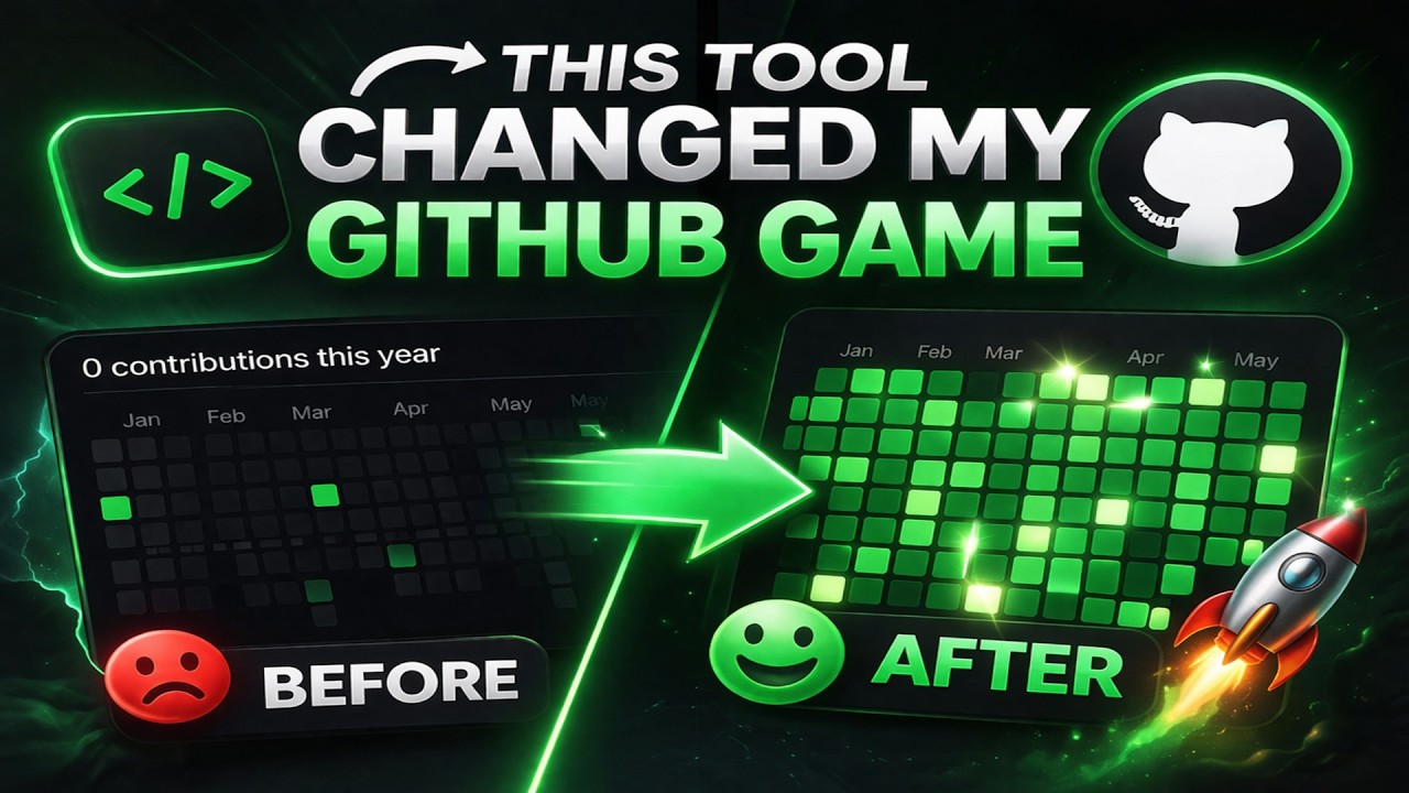 Hack your contribution graph - Github ( Free tool, Commits )