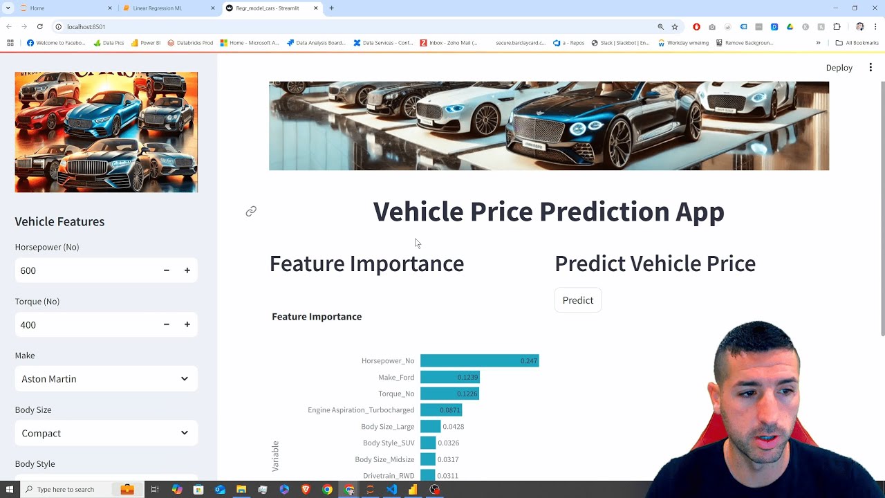 Deploying a Machine Learning Model in a Streamlit APP and Making Live Predictions
