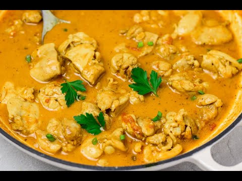 Easy Coconut Chicken Curry | Chicken curry with coconut milk