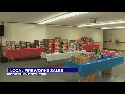 Fireworks sales help local firefighters fundraise for departments