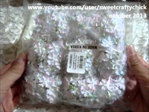 Floradec Hawaii Crafty Haul - October 2013