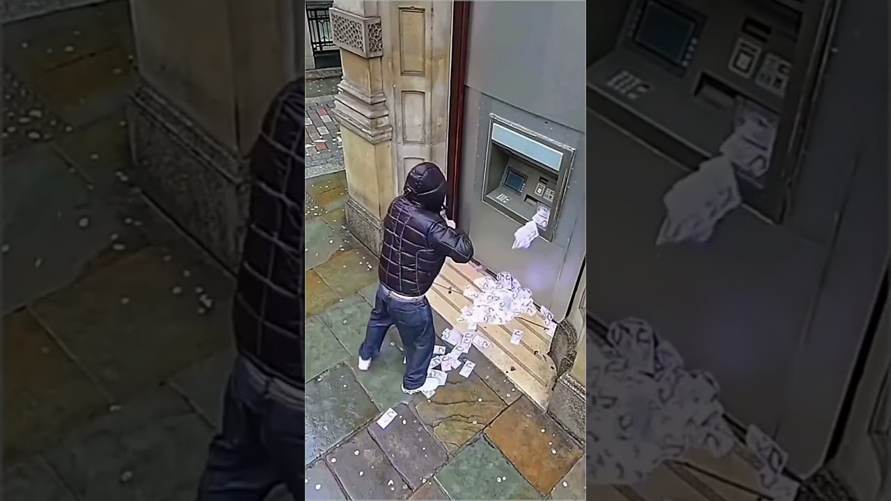 Smart Thief Stolen $10,000 from ATM 😱