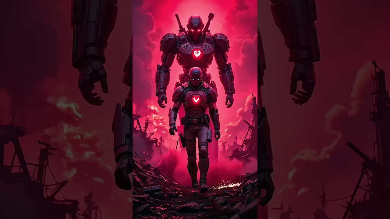 The Dark Warrior || #viral #ai #funny #youtubeshorts #superhero