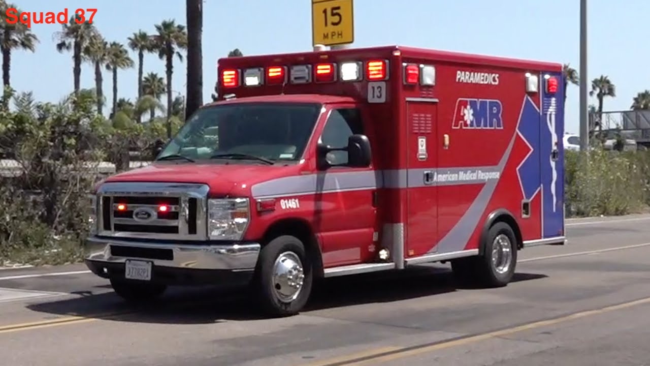 AMR & San Diego Fire Responding (Compilation 29)