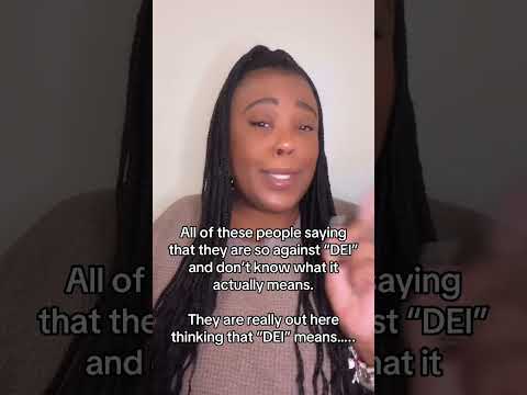 Diversity, Equity and Inclusion is NOT a synonym for black people! DEI includes so much! #dei