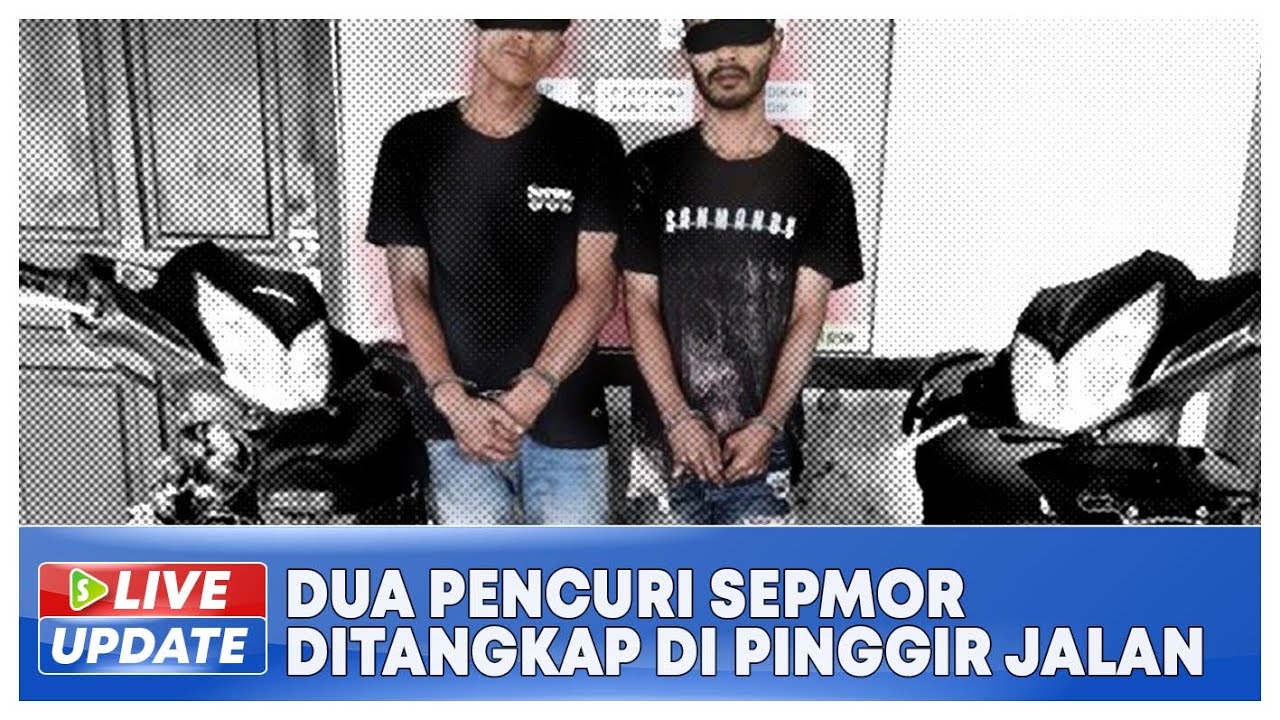Dua Pencuri Sepmor Ditangkap di Aceh Besar, Uang Jual Kendaraan Untuk Beli Sabu dan Chip Domino