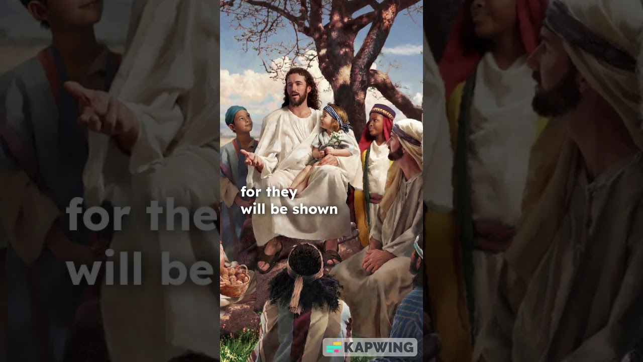 The Sermon on the mount - Beattitudes