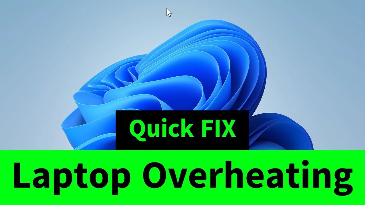 Windows 11 Laptop Overheating Problem   (One Simple Fix)