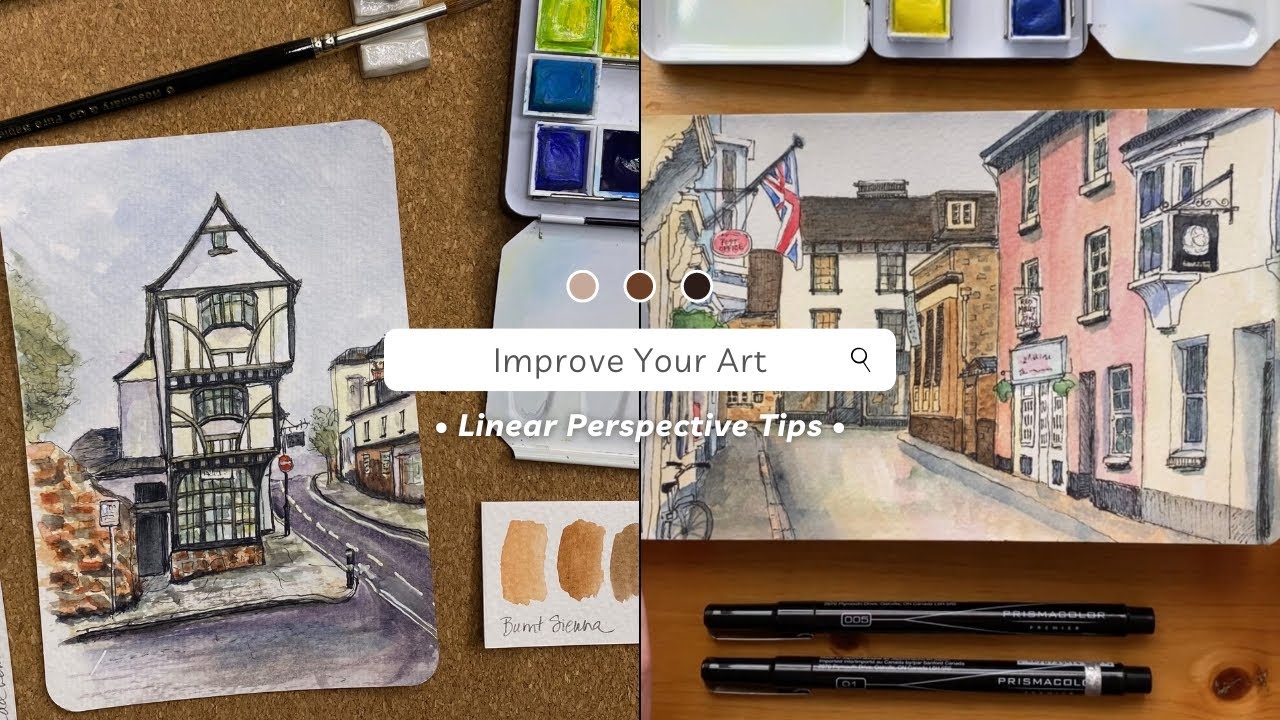 Perspective Drawing - 5 BIGGEST MISTAKES Beginners Make (and how to fix them!)