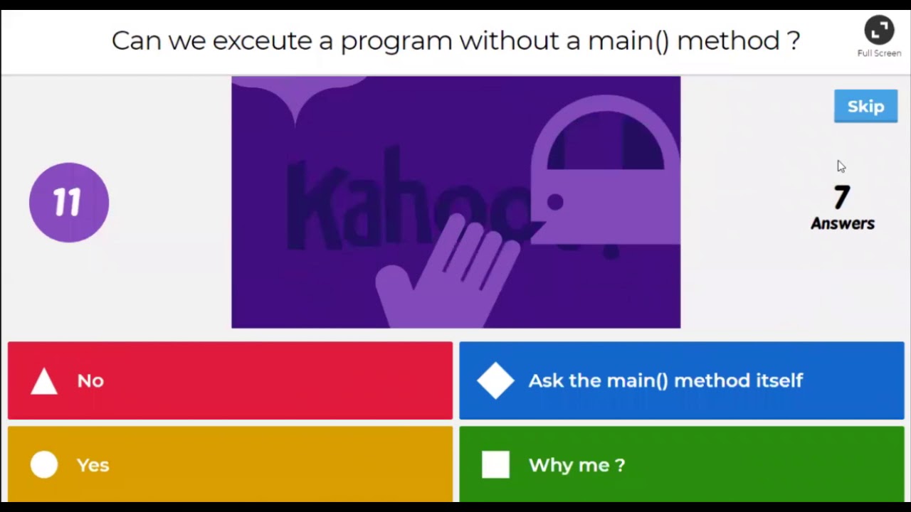 Java Simple Tech Quiz