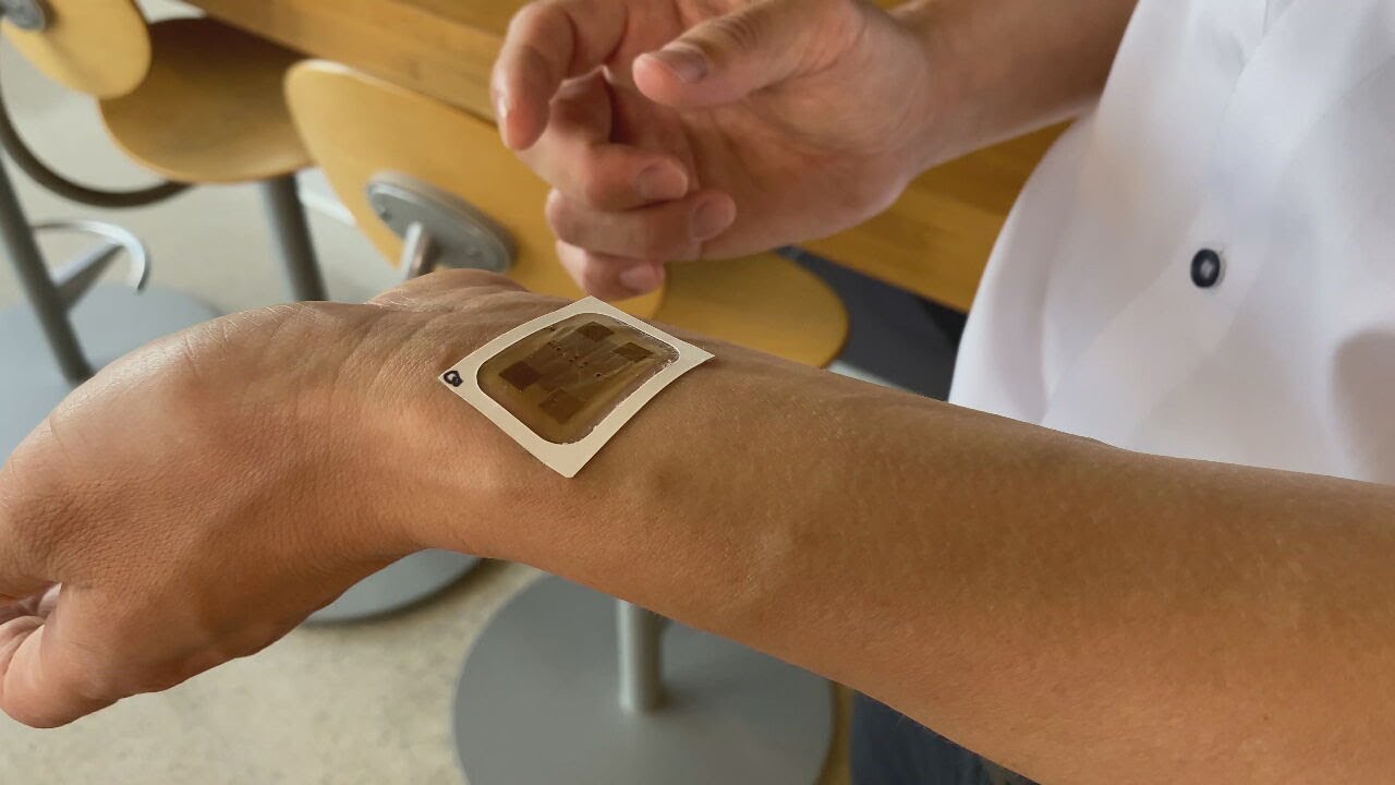 UC scientist develops one-of-a-kind skin sensor that monitors vitals