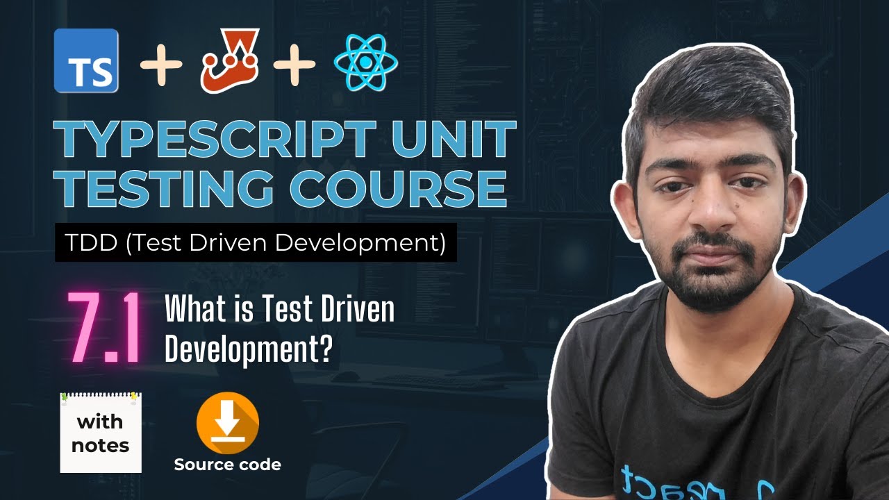 Module 7.1 - Test Driven Development (TDD) - Typescript Unit Testing Course