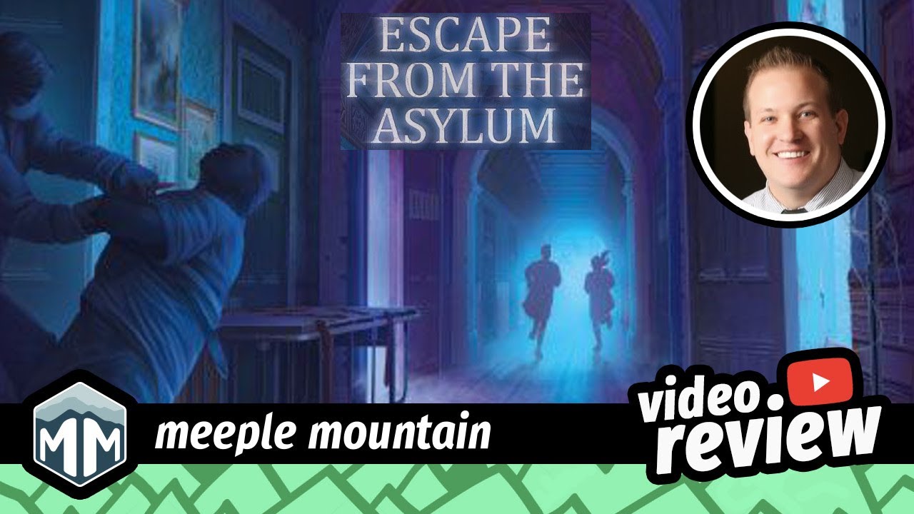 Escape from the Asylum -  What You Need to Know - Review - Boardgame Brody