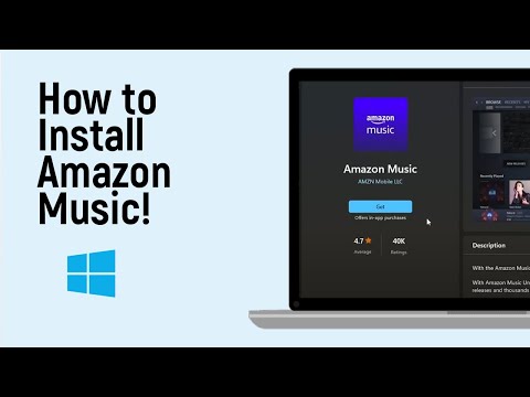 How to Install Amazon Music in windows [LATEST VERSION]