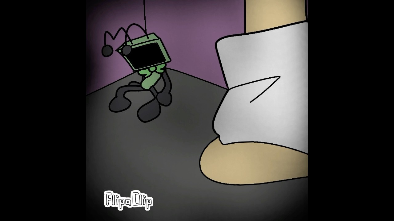 An animation I did at school #dandysworld #flipaclip #edit #animation