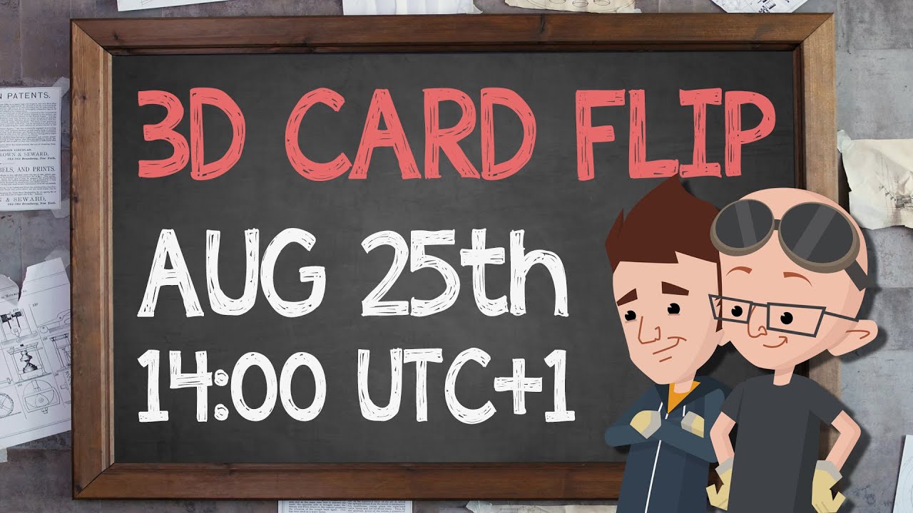 3D Card Flip: Live Code Session - Thursday 25th August