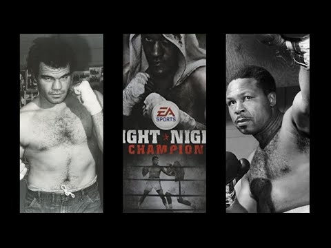 Randall Tex Cobb vs Archie Moore in a classic fight...Fight Night 🌙 Champions do battle...👊🏽👊🏽