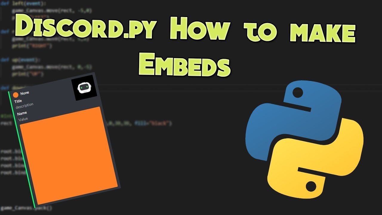 [EASY] Discord Python Bot how to make Embeds